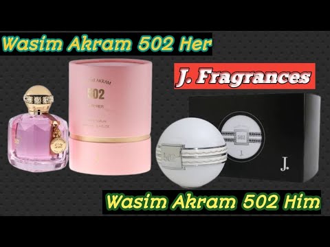 Wasim Akram 502 Him And Her J. Fragrances | J. Best Selling Perfumes | Usman Ali Shah Official