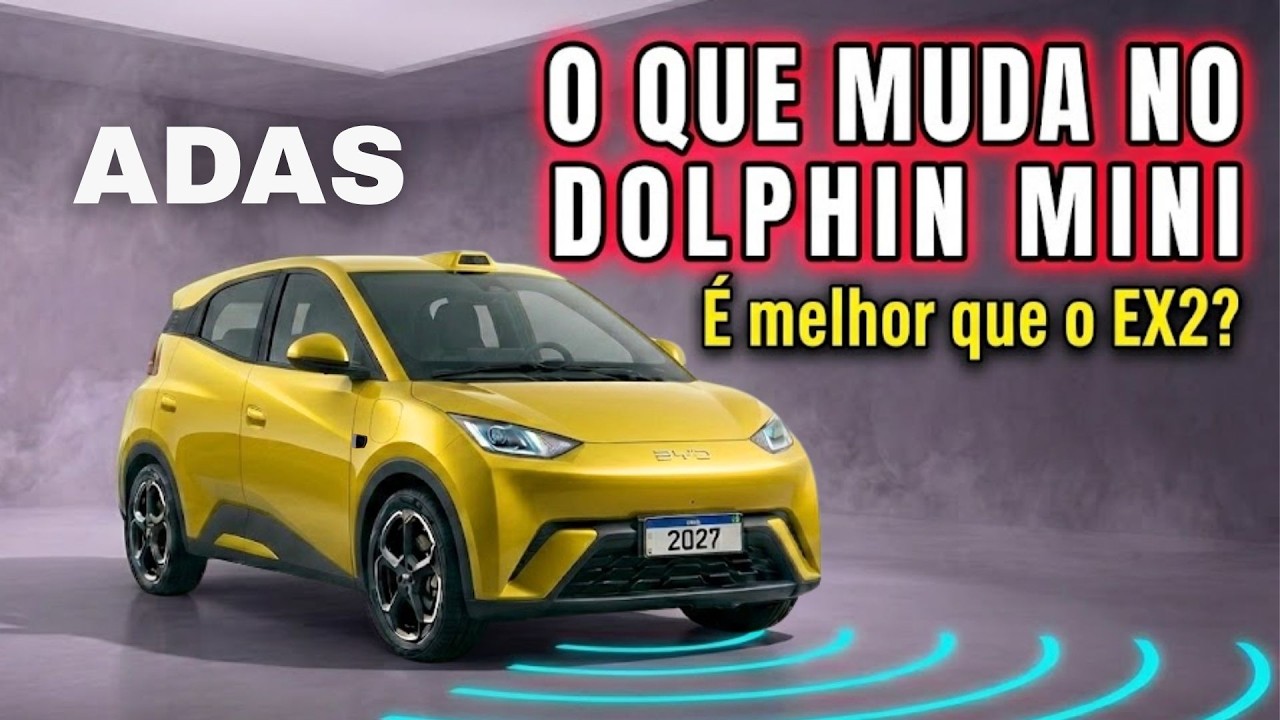 What changes in the NEW BYD DOLPHIN MINI 2027