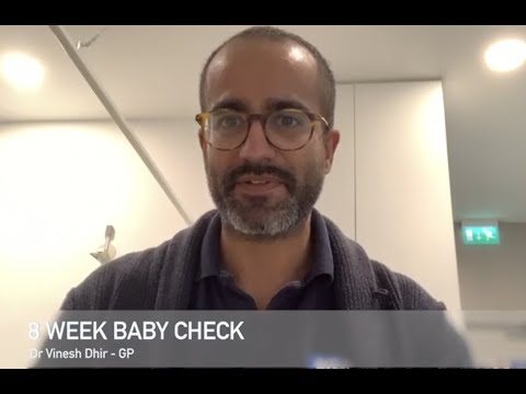 6-8 week baby check
