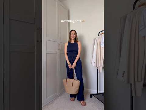 The easiest way to look chic this summer ☀️ #summerclothes #matchingsets