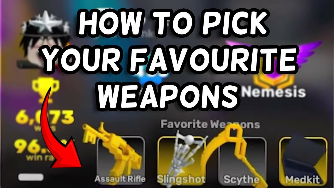 How to pick your favorite loadout in roblox rivals!