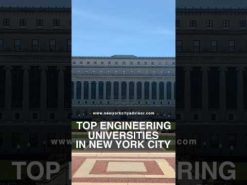 🎓 Top Engineering Universities in New York! 🗽