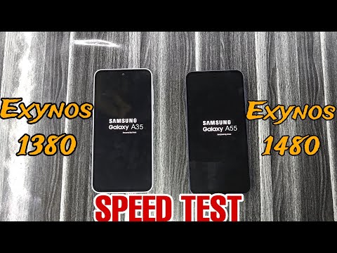 Galaxy A35 5G vs Galaxy A55 5G Speed test with Gaming, AnTuTu (8GB RAM)