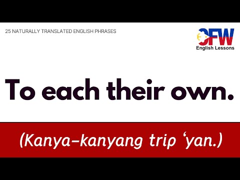 Improve Your English: 25 Tagalog Sentences with Natural English Translations | OFW English Lessons