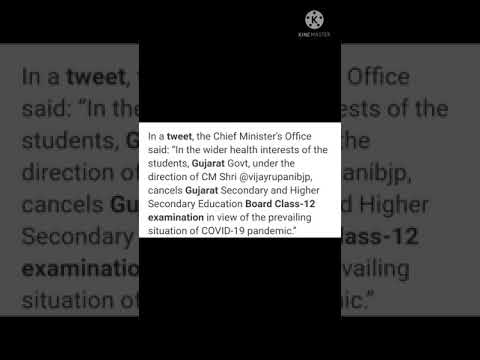 #Trending GSEB announcement #12th board exam update #Gujarat Board #shorts