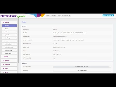 OPENWRT ON RASPBERRY PI 4B...