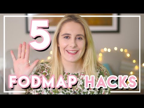 5 LOW FODMAP DIET HACKS 🖐️ Tips for the low FODMAP diet & IBS | Becky Excell