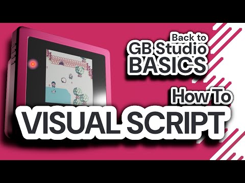 How to visual script in GB Studio - GB Studio 4 Tutorial