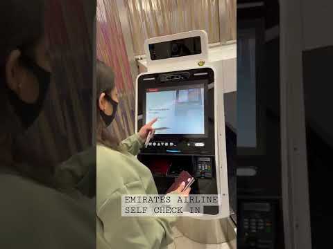 EMIRATES AIRLINE SELF CHECK IN