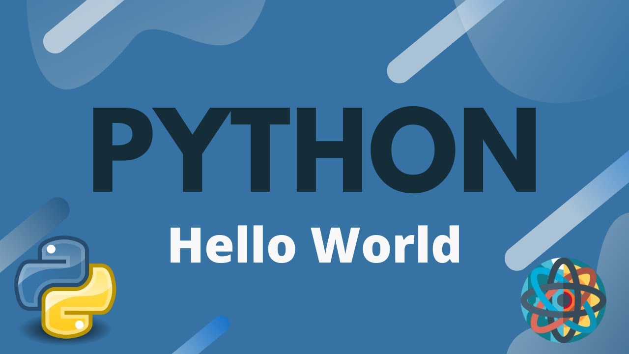 Python Tutorial Ep. 1 - Hello World! | Your First Program