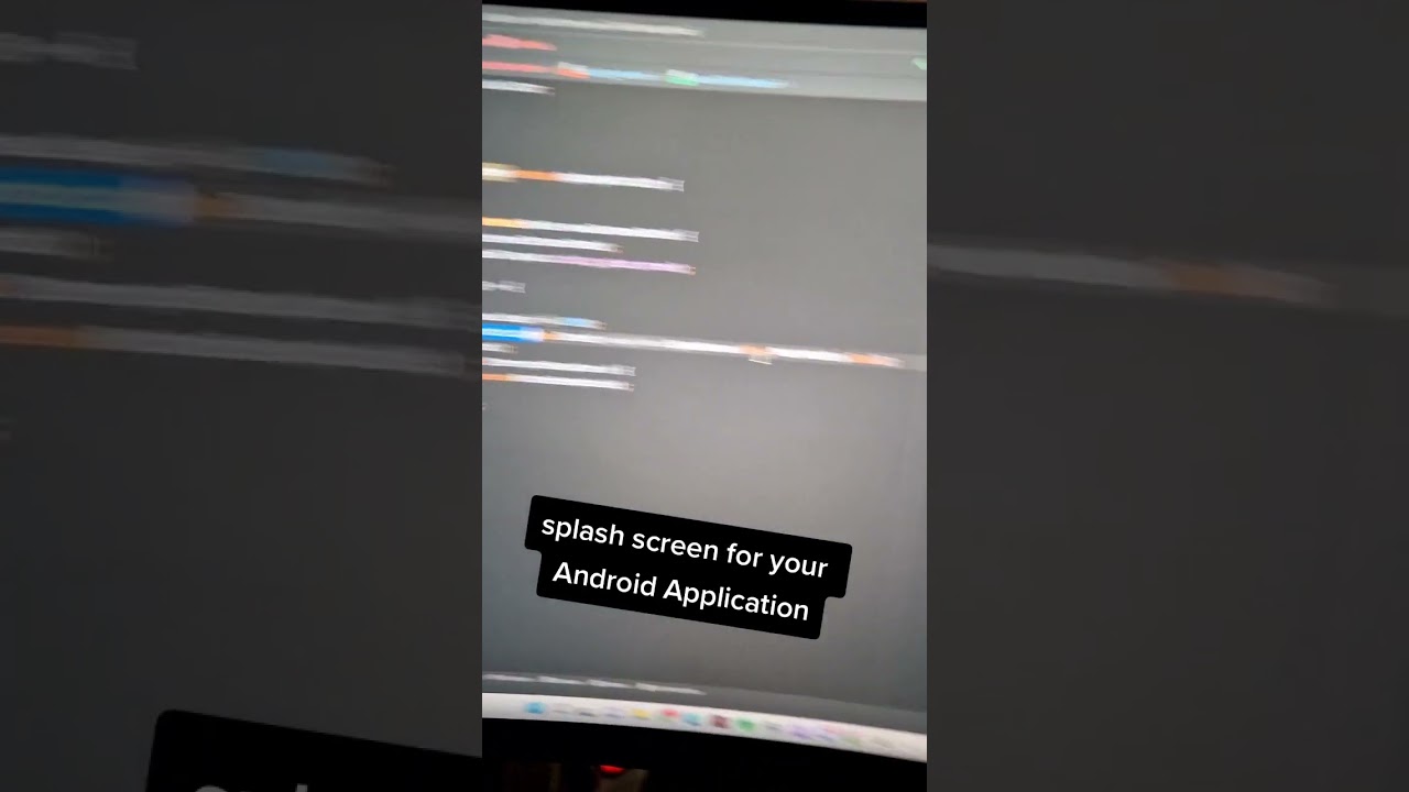 Create and Setup a simple Splash Screen