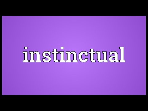 Instinctual Meaning