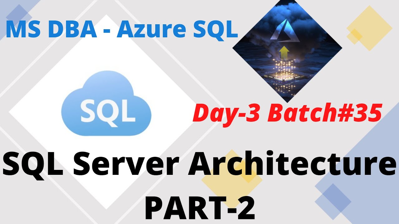 DAY3: SQL Server & Storage Architecture PART2