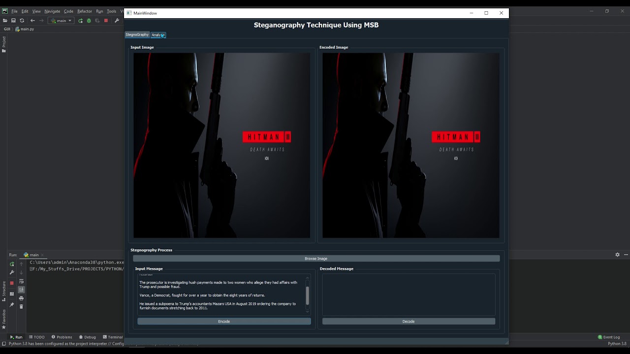 Image Steganography in Python | Machine Learning | Deep Learning | Python Project