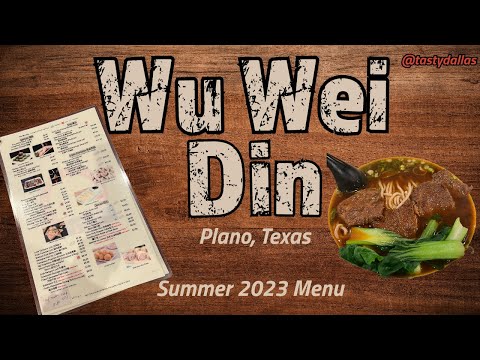 Wu Wei Din Menu in Plano | Tasty Dallas Just Menus