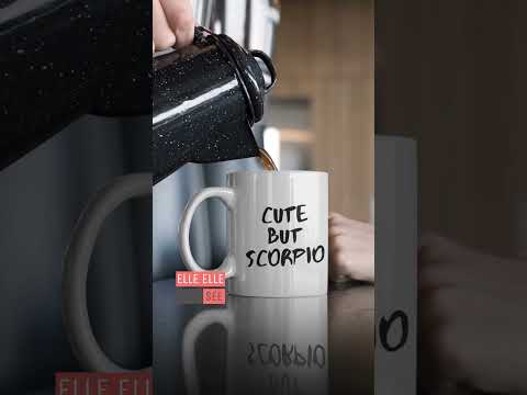 Cute, but Scorpio ♏️🙃#scorpio #scorpioseason #scorpiowoman #horoscope #zodiac #birthday #mug