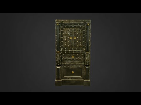 Antiker Safe, Genova Italien, ca 1800