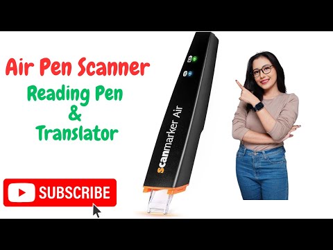 Scanmarker Air Pen Scanner - The Ultimate Reading & Translation Tool! #TechGadgets #TranslationPen