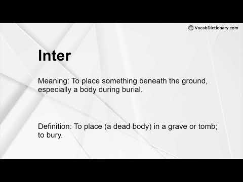 Inter Meaning