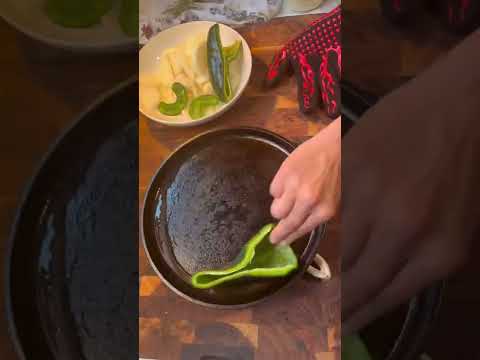 Poblano cream sauce