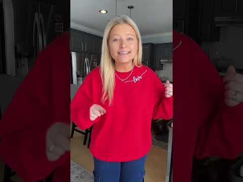 Cozy Valentine's Sweatshirt & Hoodie | Hearts & Patches | #valentinesoutfit
