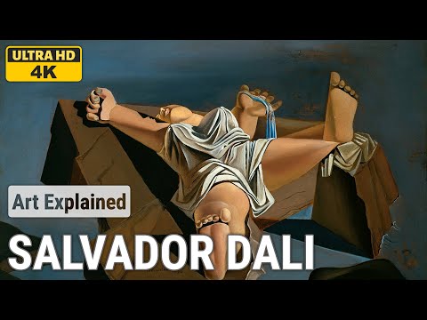 Salvador Dali: A collection of 10 oil paintings with title and year, 1920-1926 [4K]