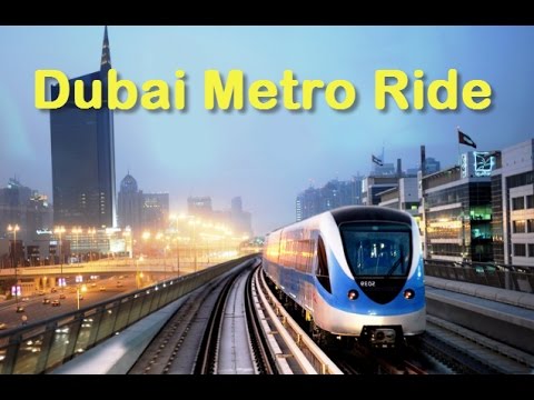 Dubai Metro Ride - Dubai Metro Map Trip