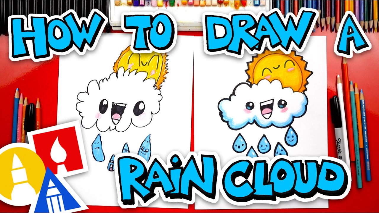 How To Draw A Rain Cloud + Spotlight