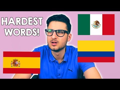 5 Difficult SPANISH Words to Pronounce!!!