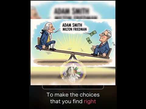 Free markets for free people! Adam Smith to Milton Friedman, AI song generated by udio.com
