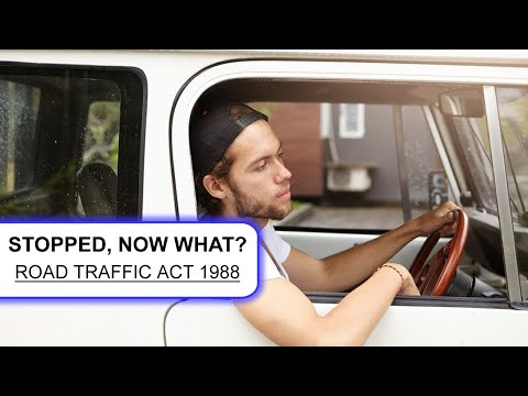 What to do if you're stopped by the police when driving, what the rules say - Road Traffic Act 1988