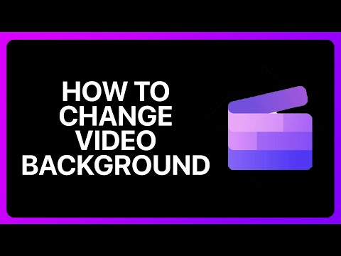 How To Change Video Background In Clipchamp Tutorial