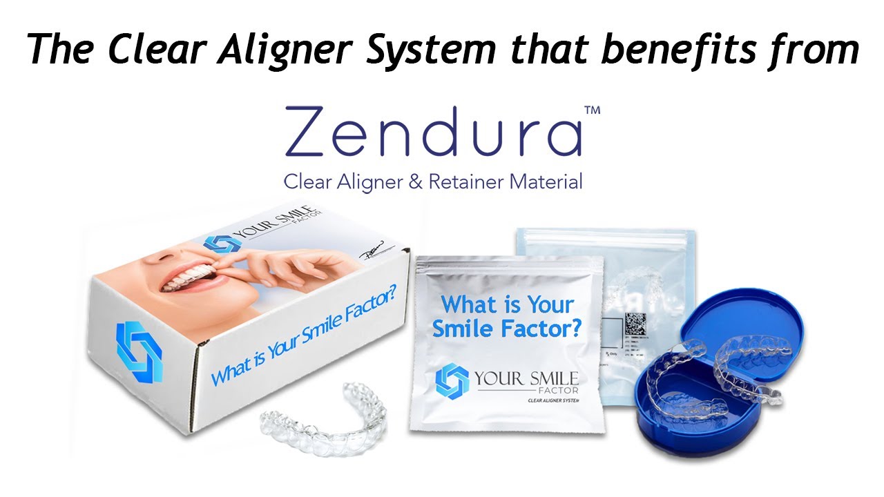 Zendura FLX and Your Smile Factor clear aligner system by Pittman Dental Laboratory