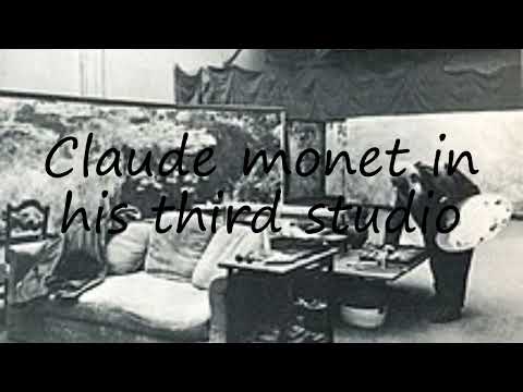 How to pronounce Claude monet in his third studio in English?