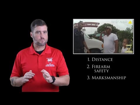 Aggressive Man Approaches Officer And Forces His Hand | Active Self Protection