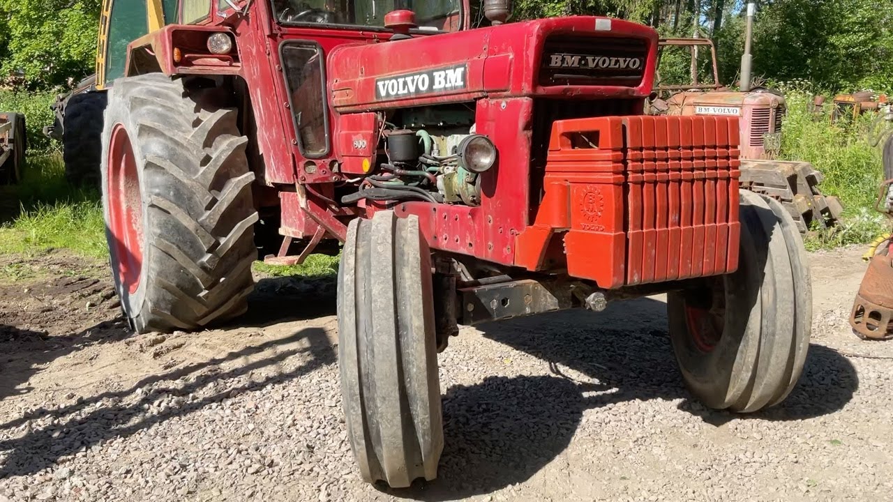 Veterantraktor Volvo BM 800, Karlstad, Klaravik auktioner