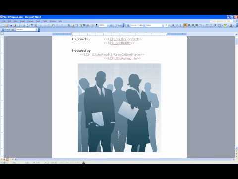 QuoteWerks Word Merging