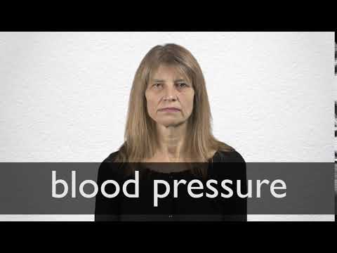 How to pronounce BLOOD PRESSURE in British English