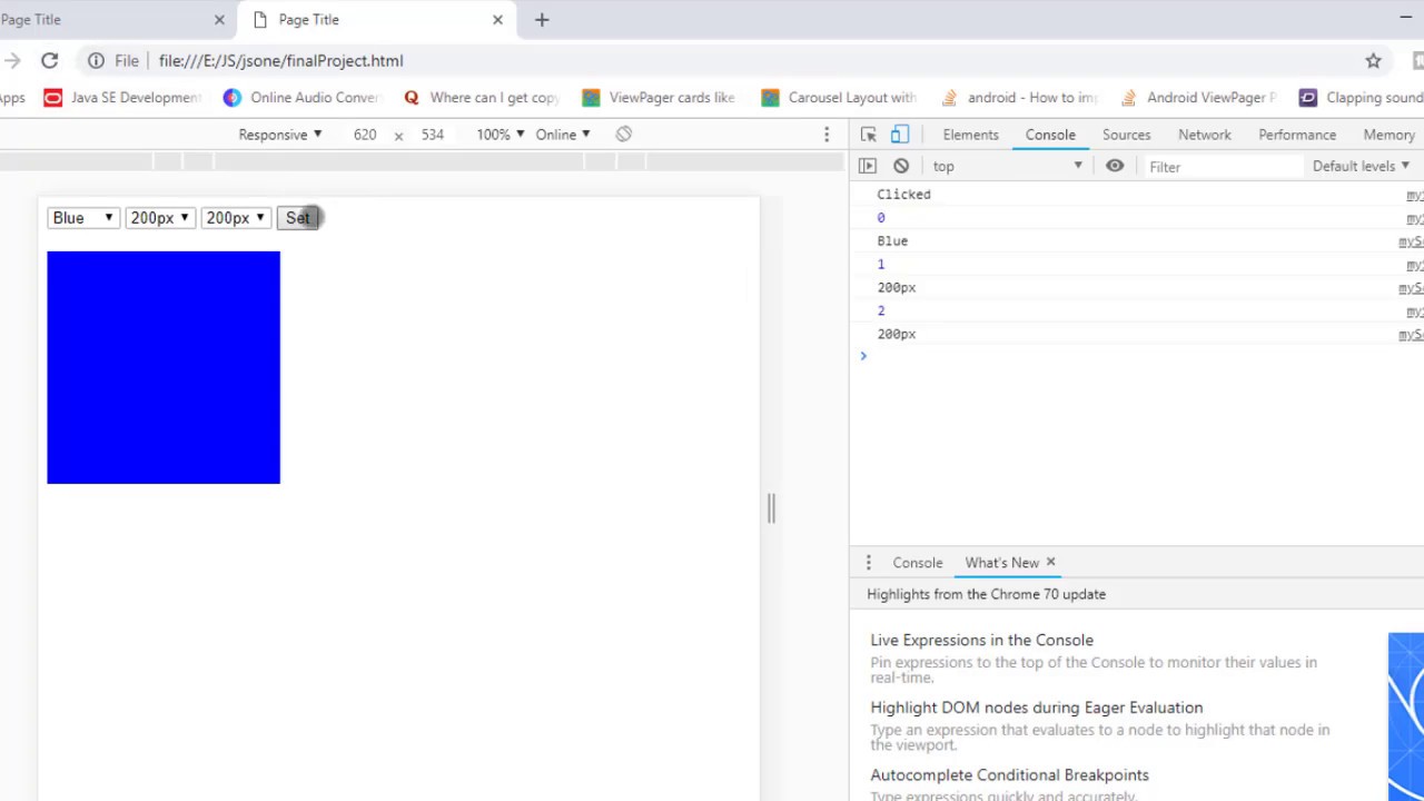 Dynamic Programming with JavaScript