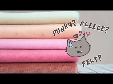 What's the BEST fabric to use for plushies?? 🧸