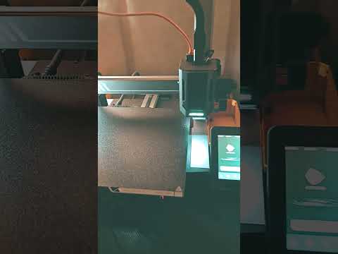 New firmware adds light to the camera on the anycubic kobra 3! #anycubic #3dprinting #anycubickobra3