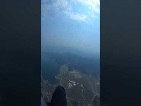 laijau Malai tada mathi Aakash ma#paragliding #pokhara #fly