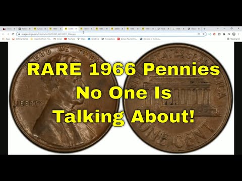 No One Is Talking About The Rare & Valuable 1966 Pennies! Why Not?