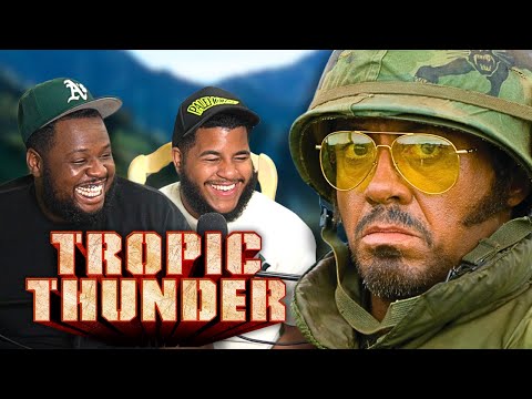 HOW DID THEY GET AWAY WITH THIS??? TROPIC THUNDER *MOVIE REACTION*