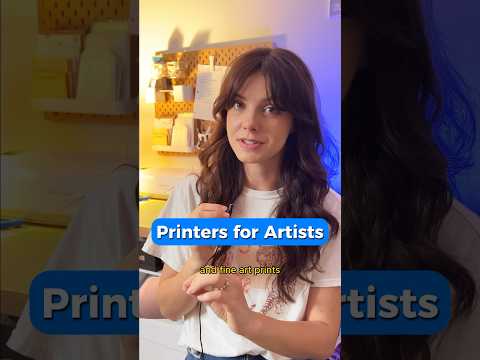 How to pick a printer for fine art prints! Pt 1: budget dye ink printers #artprint #arttips #artists