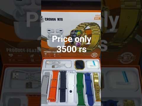 crown M70 ultra 2 smart watch price only 3500 rs in Pakistan for delivery contact 03424213805