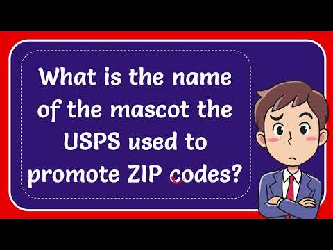 What is the name of the mascot the USPS used to promote ZIP codes?