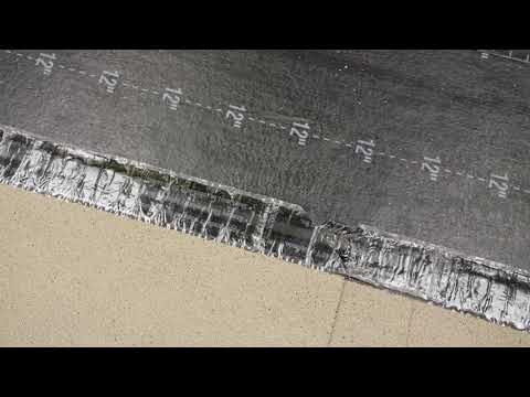 Low-Slope Roof Self-Adhered Cap Sheet Installation