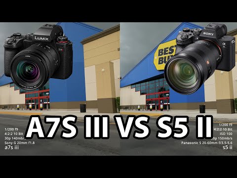 Panasonic Lumix S5 ii vs Sony A7S iii - Video Comparation
