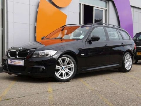 2009 BMW 320i M-Sport Touring Black 5d For Sale In Hampshire